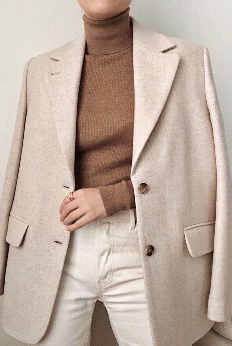 White and Beige Coat Outfits That Make You Look Instantly Polished ...