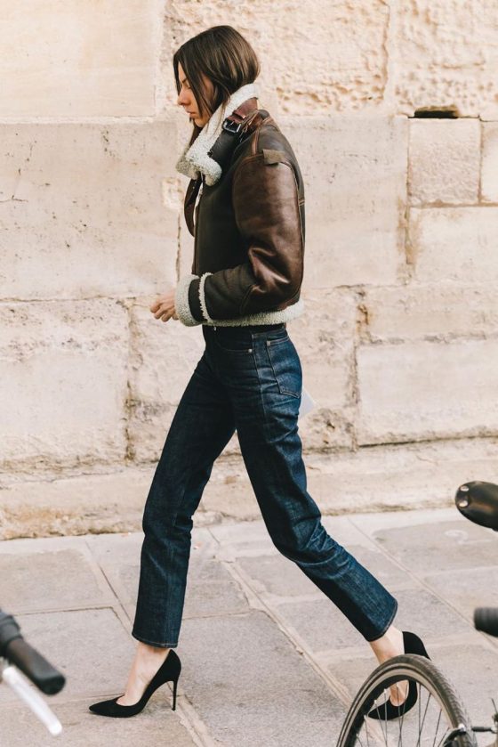 CLASSIC AND SIMPLE JEANS OUTFITS FOR WINTER - Outfitting Ideas