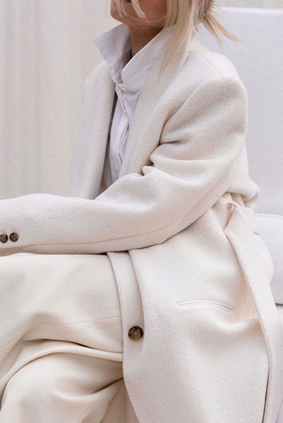 White and Beige Coat Outfits That Make You Look Instantly Polished ...