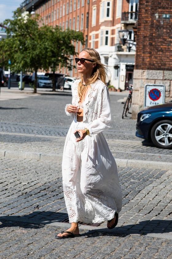 All-White Outfits for Summer - Outfitting Ideas